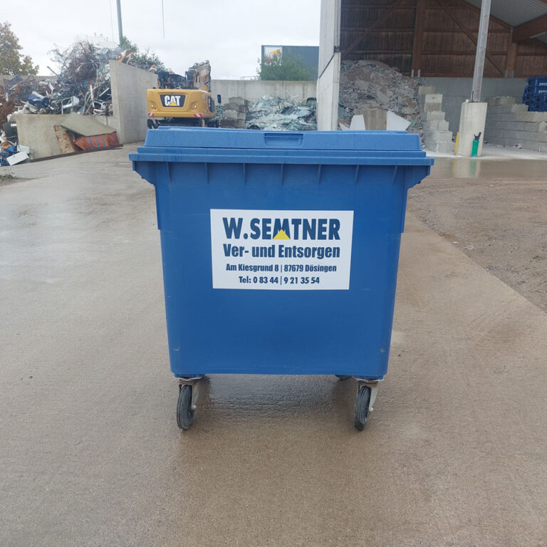 Abfallcontainer | Westendorf | Ver- und Entsorgung W. Semtner
